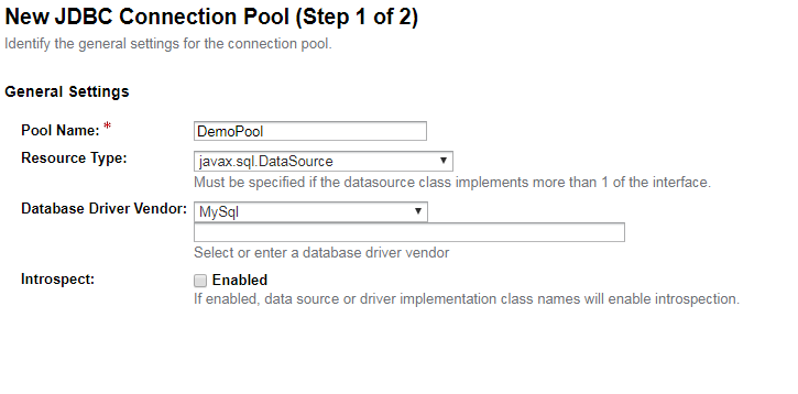 Using MySQL Connector/J (JDBC Driver) with Glassfish – nikals.se